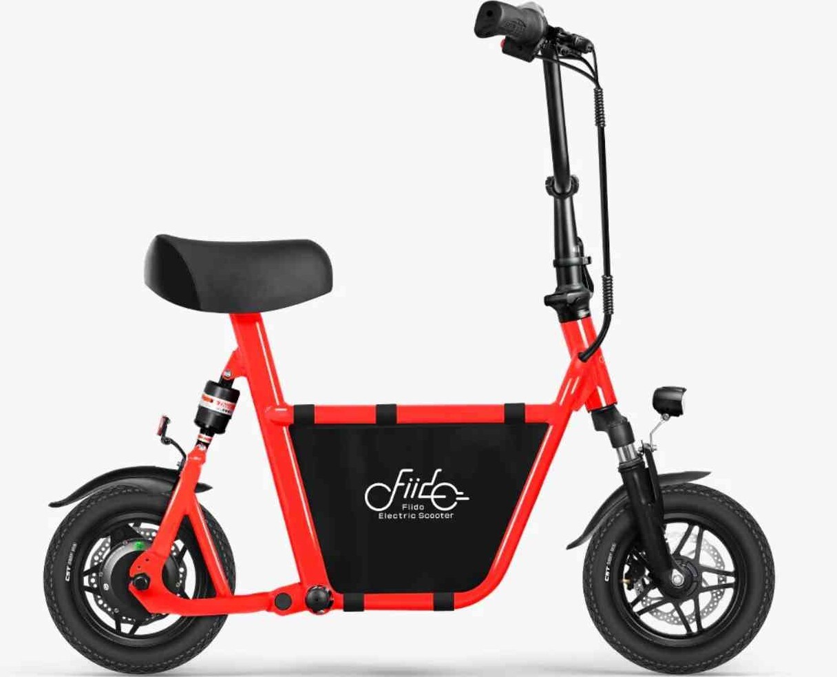 Fiido Q1S Electric Folding Scooter Bike, Up To 55km Range, 36V 10.4AH ...