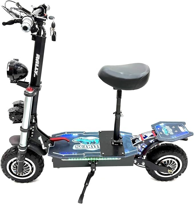 5600W Dual Motor Electric Scooter with 60V 25Ah Battery