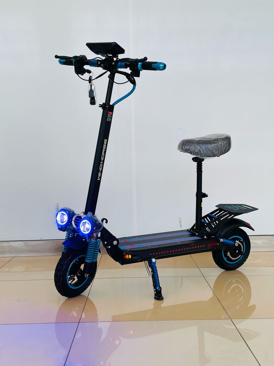 Windhorse H5 Pro Folding Electric Scooter – 1200W, 48V Battery, 40KM/H Speed | Buy in Qatar