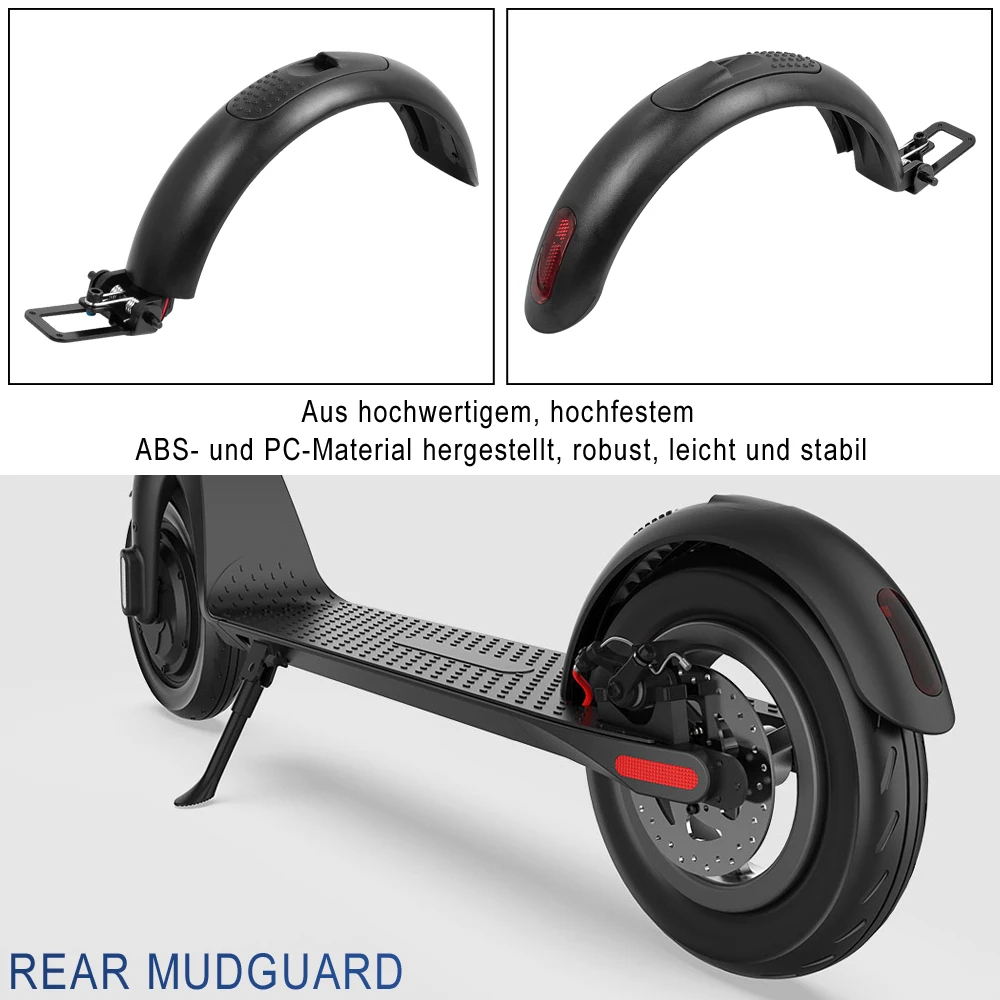 Rear Wheel Fender for Electric Scooter